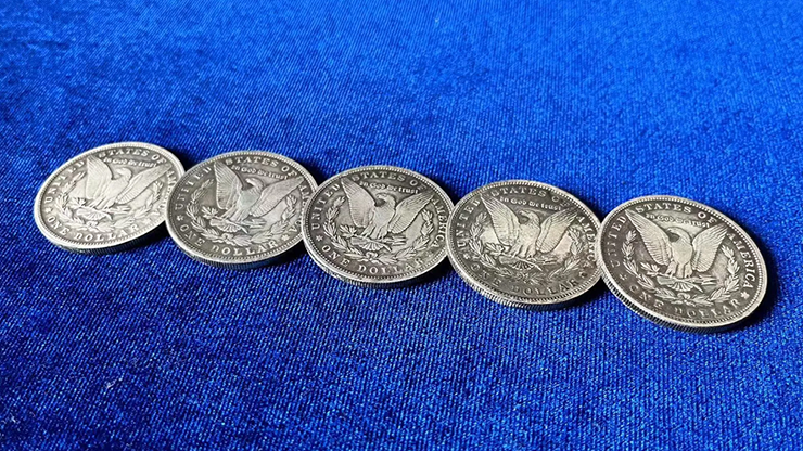 NORMAL MORGAN COIN (5 Dollar Sized Replica Coins) by N2G - Close-up ...